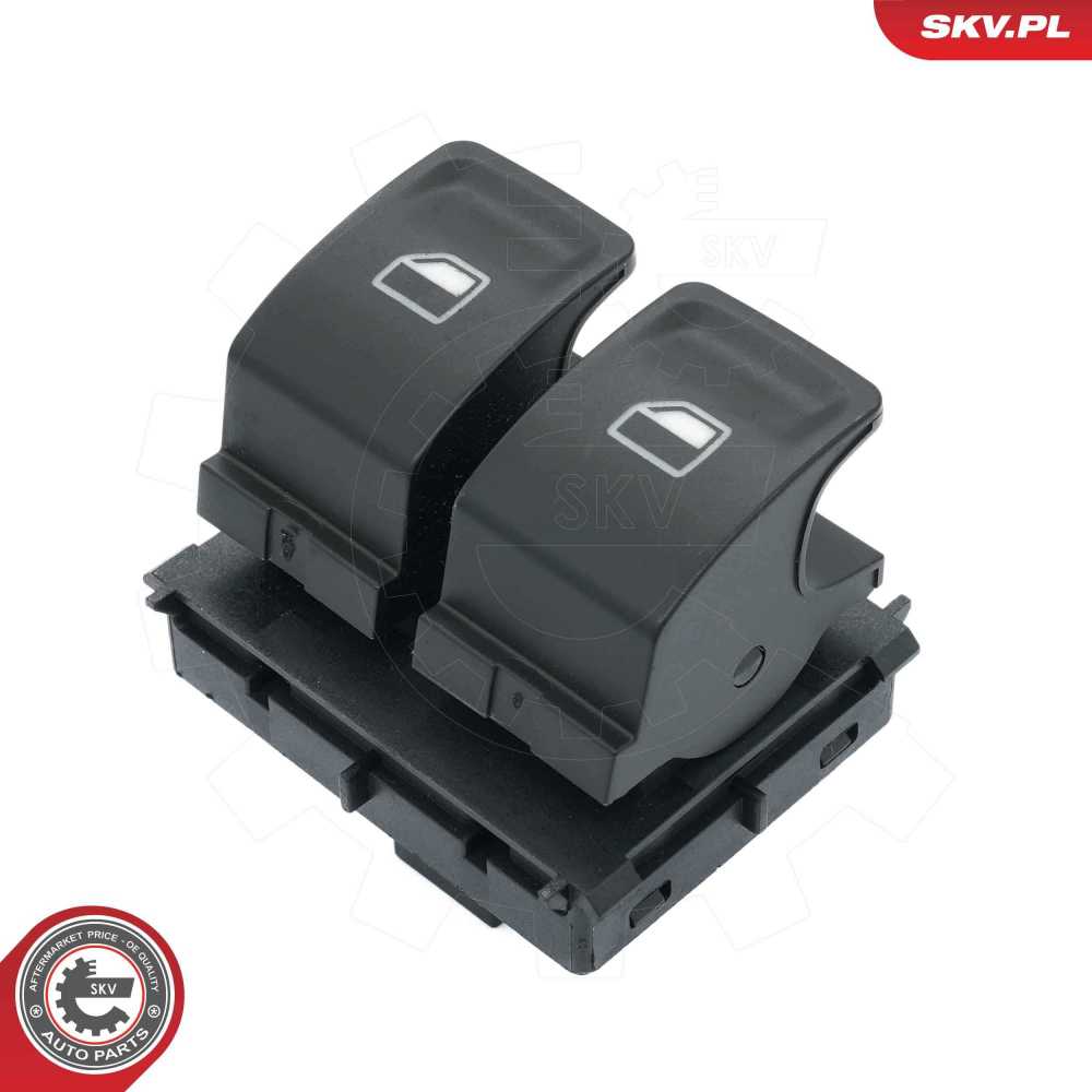 37SKV477 LANGŲ VALDYMO JUNGIKLIS / ATIDARYMO MYGTUKAI SKODA Octavia III ; 5E0959858 ; vairuotojo ...